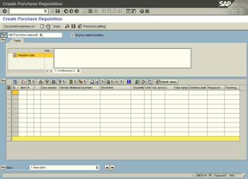 Deferred Budget Purchase Requisition